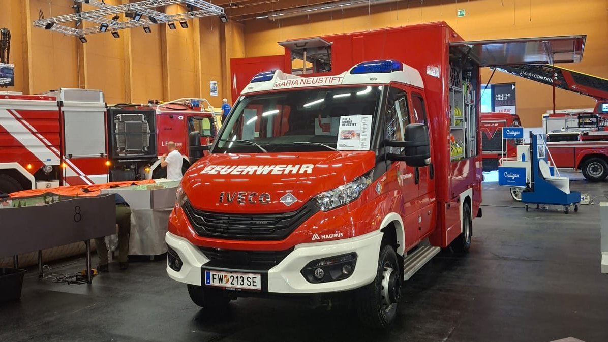 KLF-L bei der Retter Messe ausgestellt - FF Maria Neustift